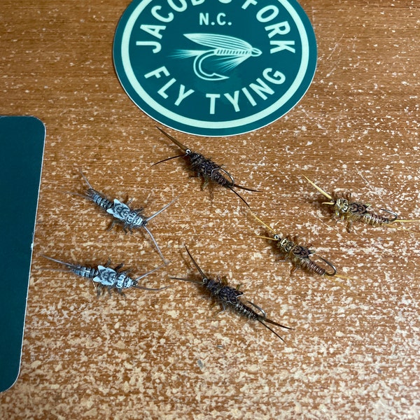 Realistic Style Stonefly Nymphs - Etsy