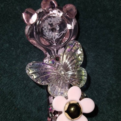 Chocolate Donut Glass Pipe Cute Hand Pipe Donut Pipe Unique Pipe Cute ...