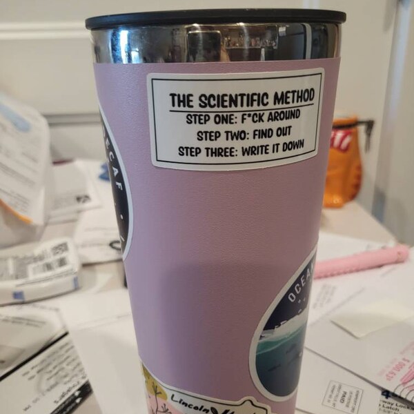 Medical Laboratory Scientist Beaker Waterproof Sticker 3 - Etsy