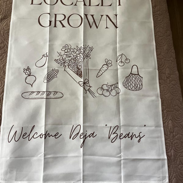 Locally Grown Baby Shower Decorations, Farmers Market Baby Shower ...