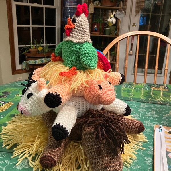 DOWN on the FARM - Stack Toy - Vol 1 - Etsy