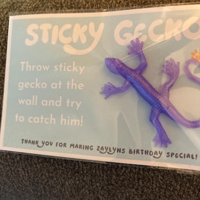 Keepy Uppy, Sticky Gecko, Bluey Party Decor, Toddler Party Favors ...