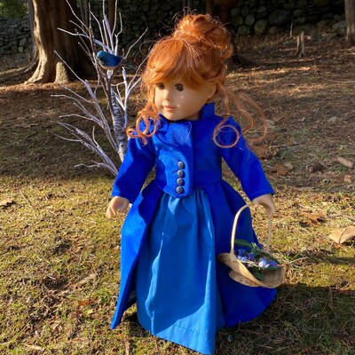 Elizabeth Poldark Blue Riding Habit & Tricorn Hat - Etsy