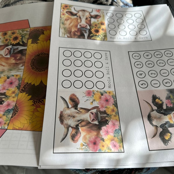 Let's Save Some Moolah! Savings Challenge With Cash Envelope - Etsy