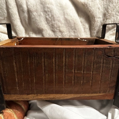 Incredible Antique Milk Can Round Table Reclaimed Wood Rustic - Etsy