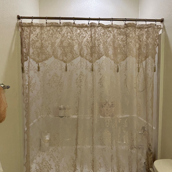 Rectangle Lace Tablecloth With English Rose Design. Rectangular ...