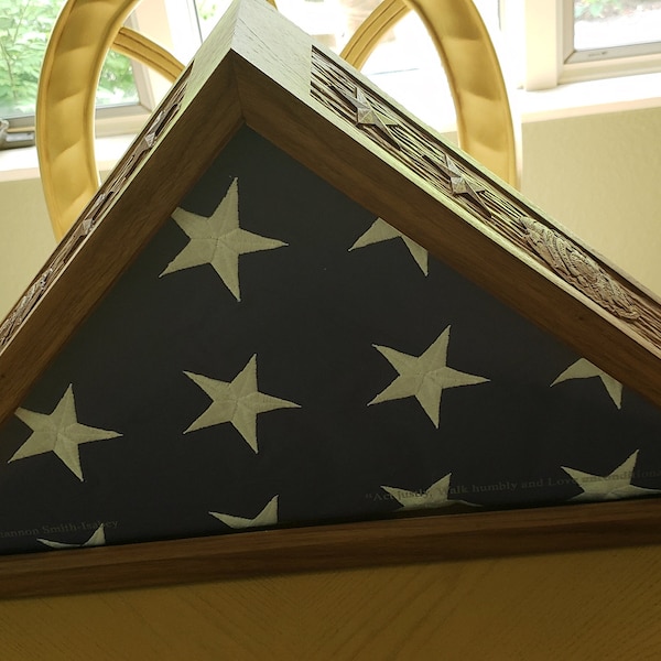 Custom 3D Carved Flag Boxes - Etsy
