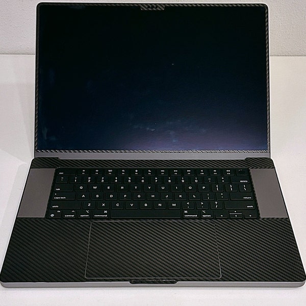 MacBook Carbon Fiber Skin | 3M Vinyl | Full Wrap Skin for MacBook Pro ...