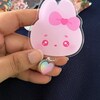 Pastel Omamori Acrylic Charms With Mini Bell | Pink Love Omamori ...
