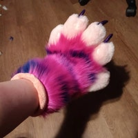 PDF TEMPLATE: Fursuit 5 Finger Paws! Digital Download - Etsy UK