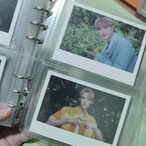 Kpop Photocard Binder Collect Book Album 4 Pocket Glitter Style perfect ...