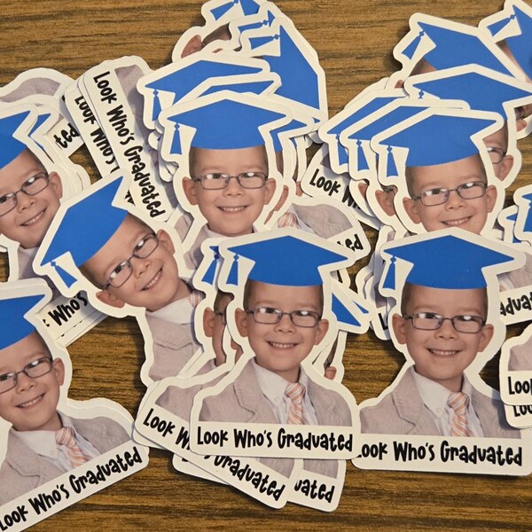 Graduation Party Decoration, Custom Big Head Cutout, Graduated Face on ...