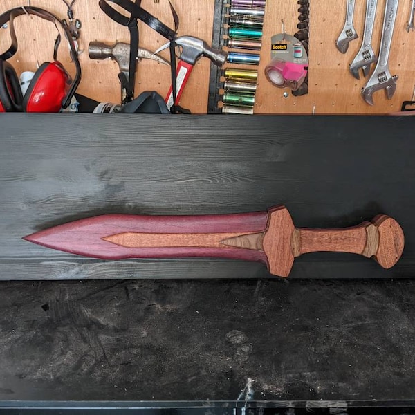 Hydraslayer Xiphos || PDF Printable Pattern Cardboard Sword, Recyle DIY ...