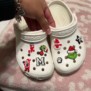 Monochrome Croc Charm Set. Video Game Croc Charm. Pixel Crocs - Etsy