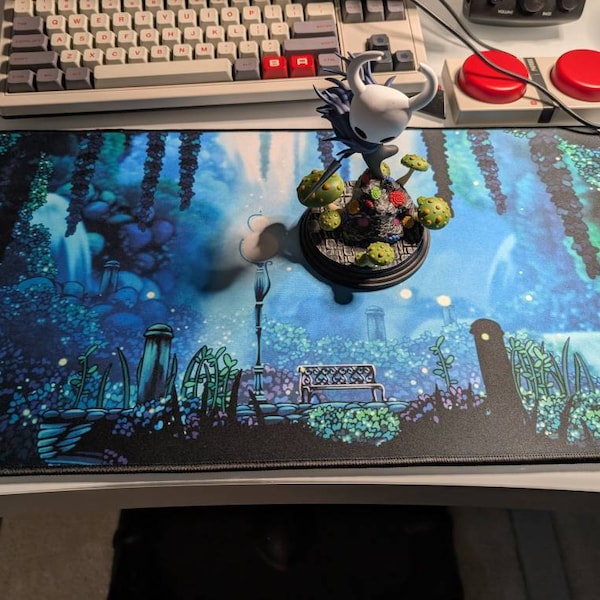 Hollow Knight Greenpath Desk Mat, High-quality Desk Mat, Hollow Knight ...
