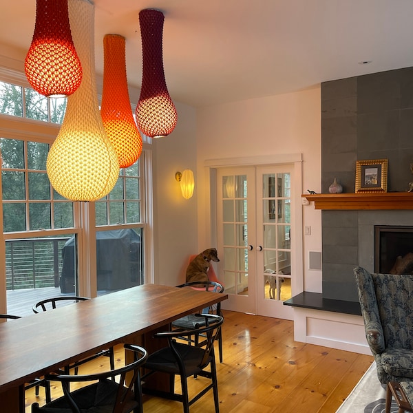 Futuristic Floor Lamp, Modern Lamp Shade, Industrial Sphere Light ...