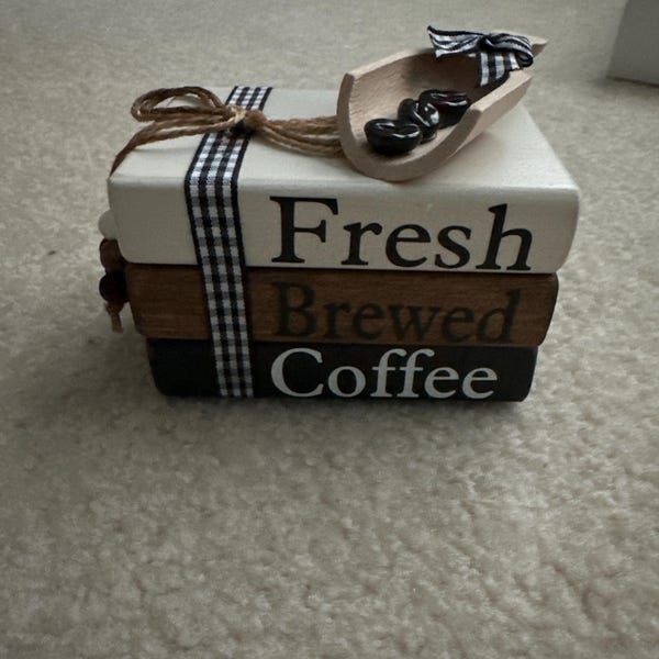 Home Sweet Home Book Stack, Tiered Tray Decor, Farmhouse Decor, Home ...