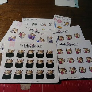 Groceries Kawaii Chibi Character Planner Stickers for Recollections ...