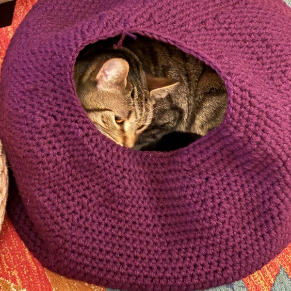 Cat Pod Crochet Pattern © - Etsy