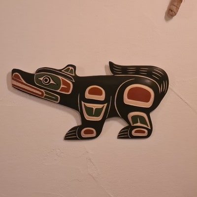 Modern First Nations Northwest Coast Formline Wall Panel - Etsy