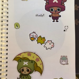 Mascot Chibi Vinyl Stickers clear - Etsy