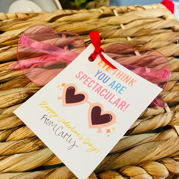 Printable Friendship Bracelet Valentine Tag, Friendship Era, Galentine ...