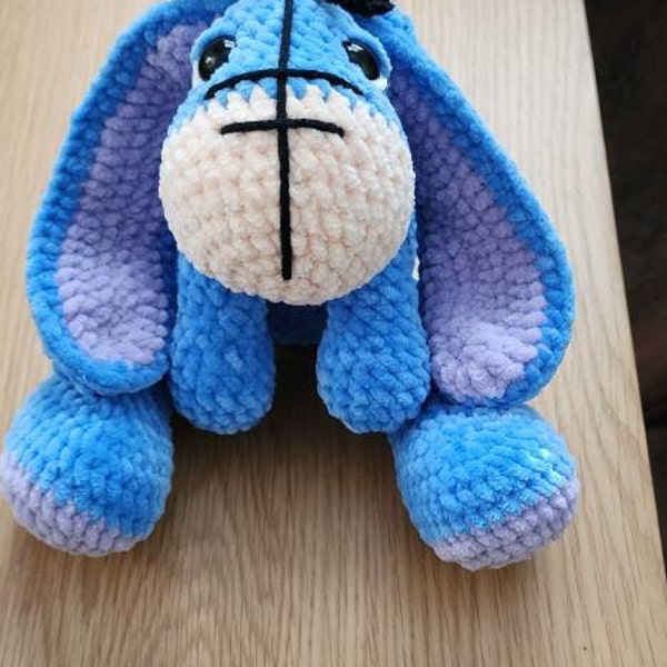 BIG FOOTED Eeyore Crochet PDF Pattern - Etsy