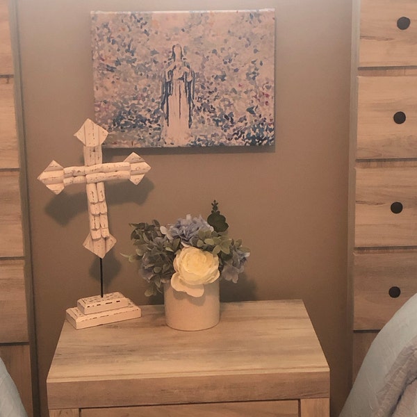 Catholic Art Wall, Jesus Painting, Catholic Art Prints, Abstract ...