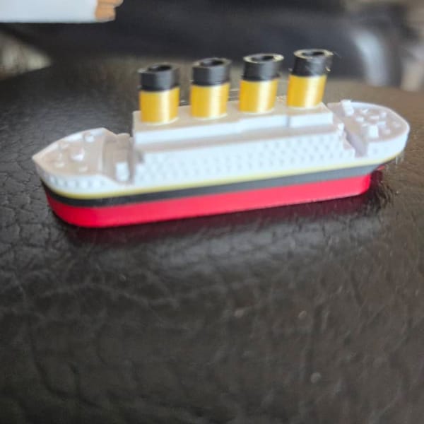Full Color RMS Titanic Model 12, Titanic Toy for Kids, Titanic Cake ...