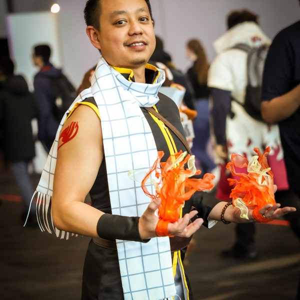 Red Fire Cosplay Prop, Fire Cosplay Prop, Flame Accessory, Costume Prop ...