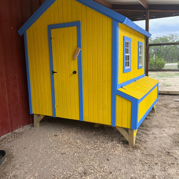 5x6 DIY Chicken Coop & Run Plans | Walk-in Secure Backyard Enclosure ...