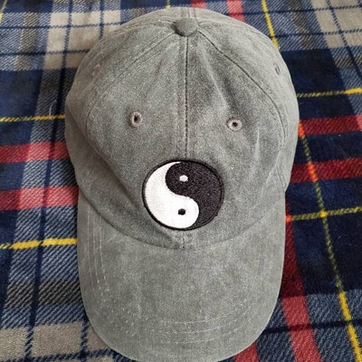 YIN YANG Symbol Hat Embroidered Chinese Philosophy Men Women Cap Price ...