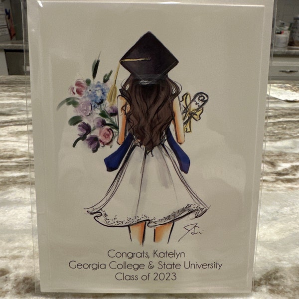 Personalized Graduation Card 2026 [ Custom Class of 2026 Card | Grad ...