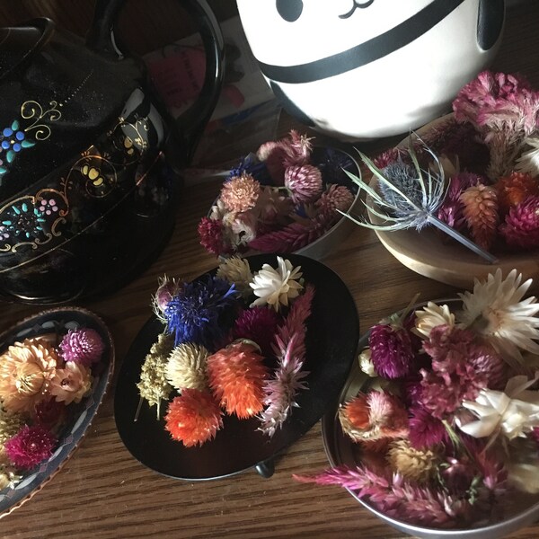 Dried Farm Flower Mix| Floral Confetti| Photo Styling| Organic Tossing ...