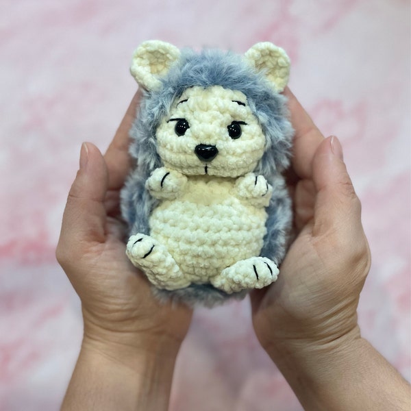 Hedgehog Crochet Pattern, Crochet Keychain, Easy Crochet Pattern ...
