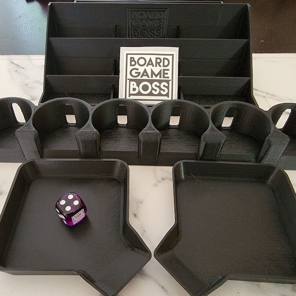 Board Game Assistant Organizer, Deck Holder, Game Card Component Holder ...