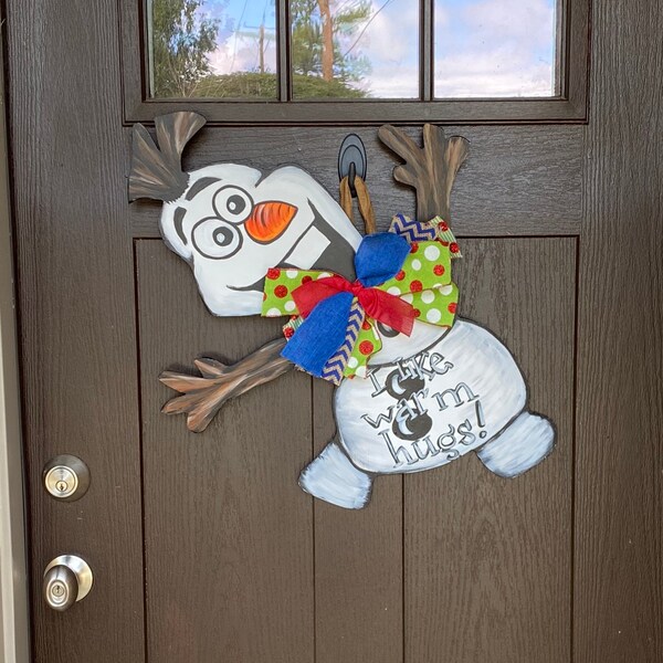 Olaf Door Hanger! - Etsy