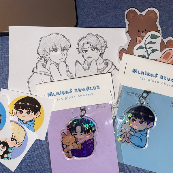 Txt Plushie Charms - Etsy