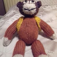 Yeti and Sasquatch Knitting Pattern - Etsy UK