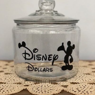 Custom Savings Jar Sticker Personalized Money Jar Decal Travel Fund ...