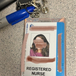 MRI Safe Badge Reel Mri Tech Badge Holder radiology Badge - Etsy