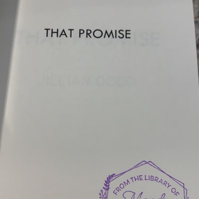 Library Stamp 48 Wooden or Self-inking Calligraphy Bookplate, Ex Libris ...