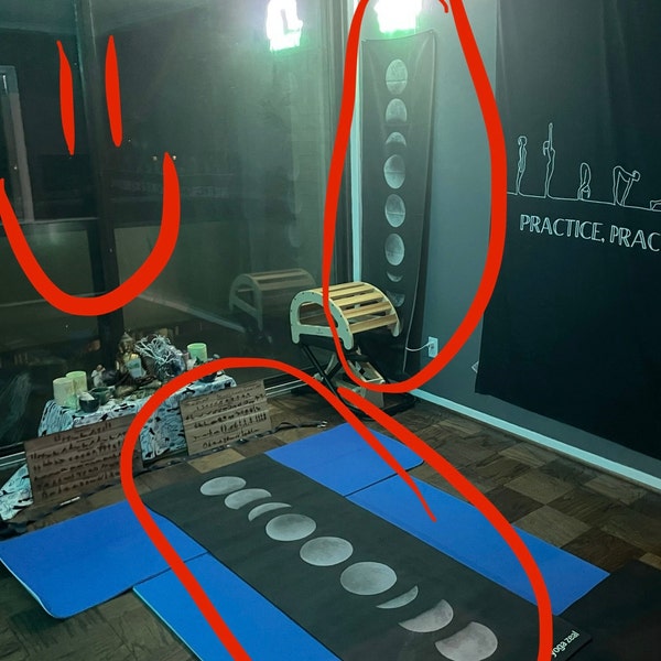 Yoga Mat Rack / 1, 2, 3, 4, 5, 6, 10, 20 Mat Racks / Yoga Mat Holder ...