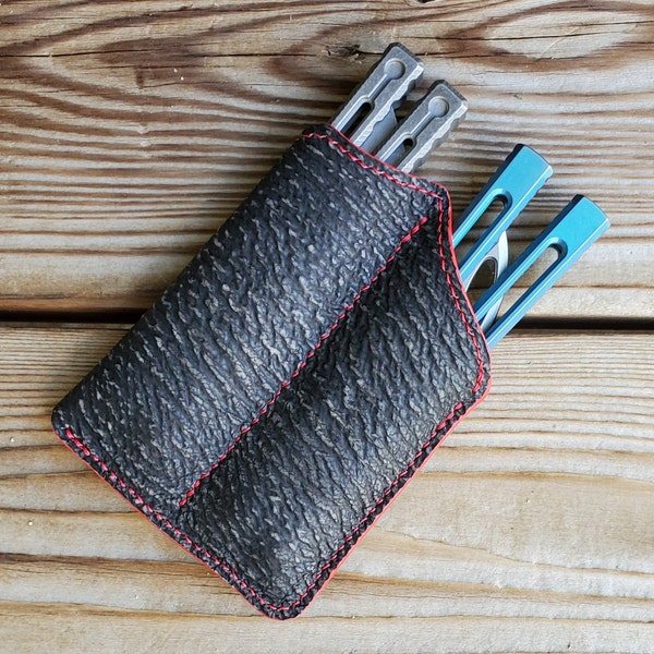 PICK YOUR COLOR Leather Bali Burrito/balisong Sheath *please Read ...