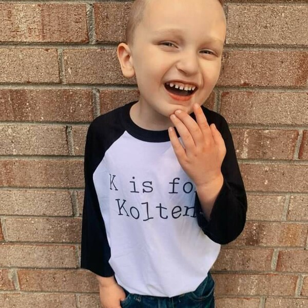 Personalized Shirt - Cute Custom Shirt Boy - Name Shirt Boy - Toddler ...