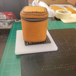 Leather Box Pattern Toiletry Bag Pattern Leather DIY Pdf Download ...