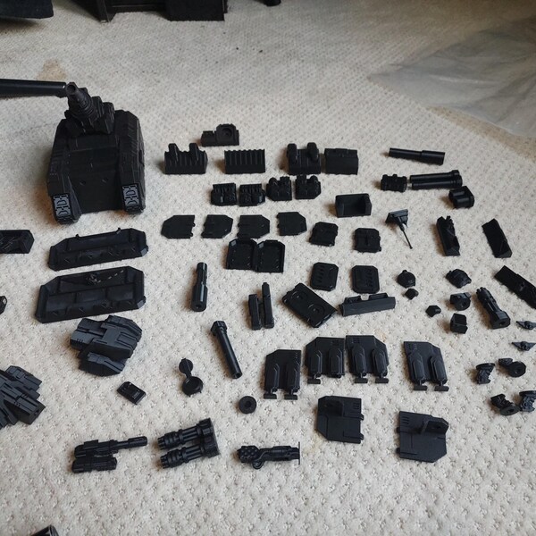 Industrial Ruins Set 2: Mars Factory Wargaming Terrain Series Patrol ...