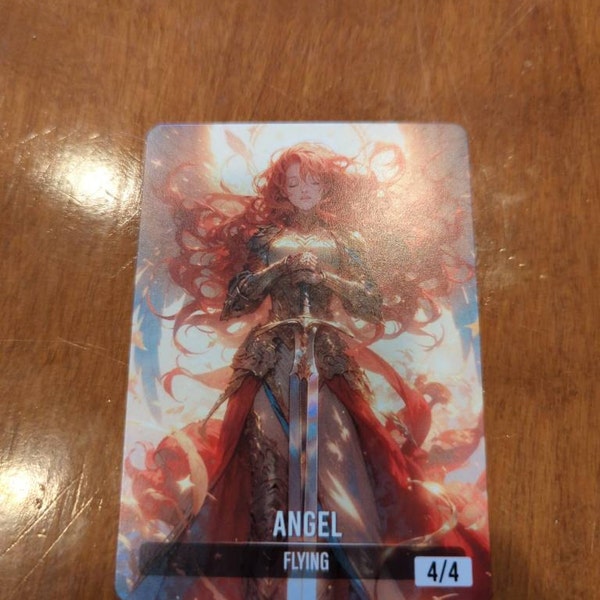 DRAKE With Flying Token 2/2 DRK24 Custom Art Token Anime Style Mystical ...