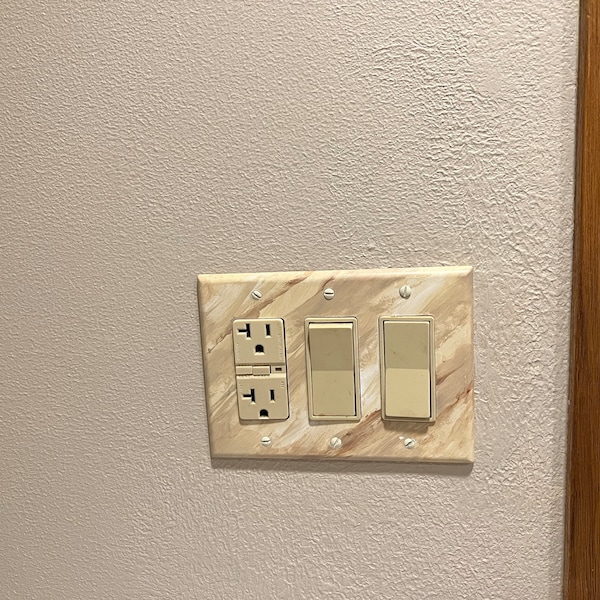 Warm Creamy Ivory Switchplates - Etsy