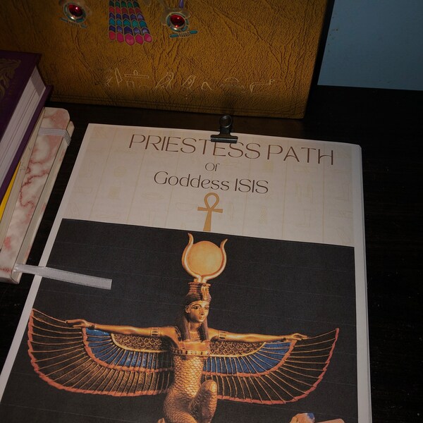Isis Priestess Initiation Guide - Etsy